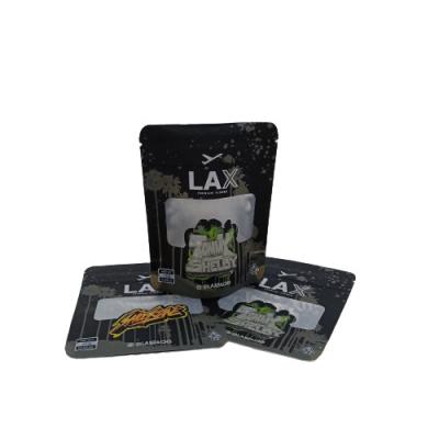 China Zipper Digital Printed Stand Up Pouches Children Proof Mylar weed Bags for sale