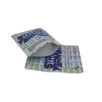 China Customized Mylar weed Bags Odor Resistant With Zipper Resealable for sale