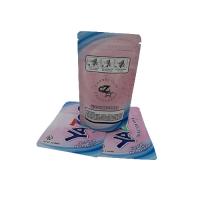 China Side Gusset Pink Stand Up Packaging Pouch ziplockk Mylar Aluminum Foil Bag for sale