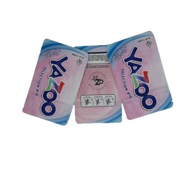 China Side Gusset Pink Stand Up Packaging Pouch ziplockk Mylar Aluminum Foil Bag for sale