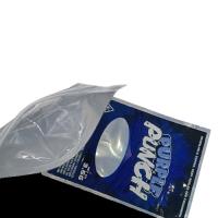 China Aluminum Foil Mylar ziplockk Bags Stand Up With Window For weed Weed Packaging for sale