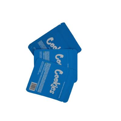 China Blue 50g Mylar Stand Up Bags Zipper Gravure Printing For Candy weed for sale