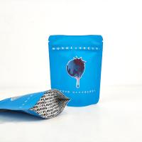China Custom Digital Printed Mylar Stand Up Pouch With Child Lock Three Sides Bag Style 140mircon Thickness for sale