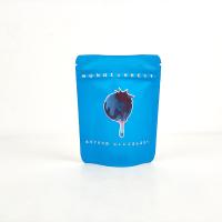 China Custom Digital Printed Mylar Stand Up Pouch With Child Lock Three Sides Bag Style 140mircon Thickness for sale