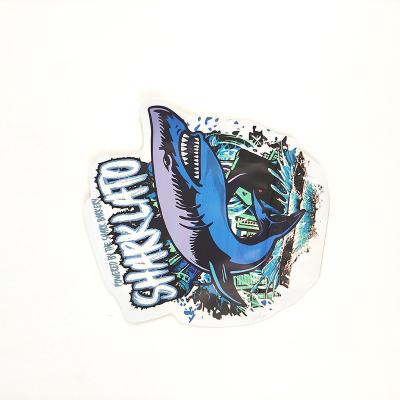 China Digital Printed Special-Shaped Mylar weed Bags with Zipper Resealable Odourproof for sale