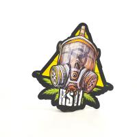 China Child Resistant 3.5 Bag Special-Shaped Bag Smell Proof ziplockk Mylar weed Bags for sale