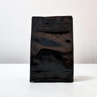 China Custom Resealable Mylar ziplockk Food Storage Coffee Bean Pouch Bag Packaging With easy tear notch for sale