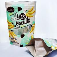 China Custom Zip Lock Stand Up Pouch Biodegradable Bags With Own Logo For Snack Nut for sale