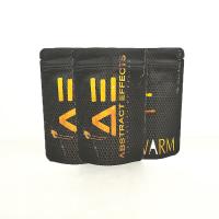 China Customized food mylar ziplockk coffee packing smell proof bag packaging bags black matte zip lock bags for sale