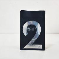 China Coffee Tea Stand Up Side Gusset Bag 250g 500g 1kg With Irregular Window ziplockk for sale