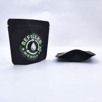 China Aluminized Foil Mylar ziplockk Bag Smell Proof Plastic Packaging For weed for sale