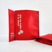 China Biodegradable Kraft Stand Up Pouches Food Packaging With Zipper for sale