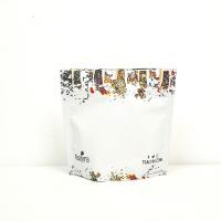China Custom Printed Resealable Tea Packing Bags Mylar Stand Up Pouch With Zipper for sale
