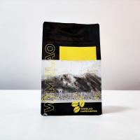 China 250g Coffee Powder Food Packaging Pouch Flat Bottom With Zipper Lock for sale