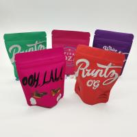 China Reusable Multicolor Zipper Mylar Stand Up Pouches Moisture Proof For CBD weed for sale