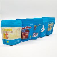 China Eco Friendly Mylar ziplockk Stand Up Bags 3.5g 7g 14g Aluminum Foil For weed for sale
