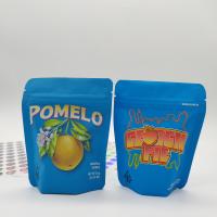 China 3.5g 7g 14g 28g Mylar weed Bags Stand Up Zipper Food Storage Pouch for sale