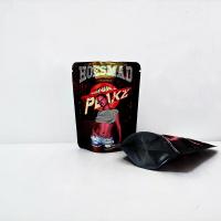 China Heat Seal Mylar weed Bags 3.5 7g 1oz Zip Lock Smell Proof Mylar Stand Up Pouches for sale