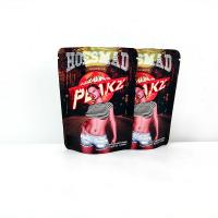 China Colored Plastic 3.5g Resealable Mylar ziplockk Bags Custom Printed Dry Food Packaging Bags for sale