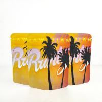 China Frosted Matte Resealable Mylar Food Storage Bags Black Tea Aluminium Foil Zip Lock Pouches for sale