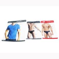 China Plastic Three Side Seal Pouch Garment Clothing Packing Resealable Zipper Bag for sale