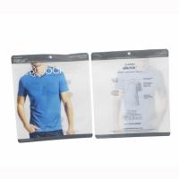 China Plastic Three Side Seal Pouch Garment Clothing Packing Resealable Zipper Bag for sale