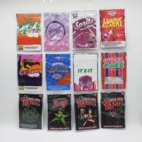 China Heat Seal 3.5 7g 14g 1oz Plastic ziplockk weed Bag Mylar Stand Up Pouch for sale