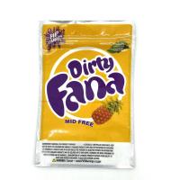 China Gummy Candy Three Sides Seal Bag Jelly Drops Packaging Perforated Plastic Bag With Zipper for sale