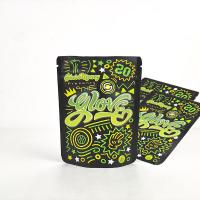 China Custom Printed 3.5g ziplockk Mylar Bags Aluminum Foil Stand Up For weed for sale