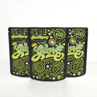 China Custom Printed 3.5g ziplockk Mylar Bags Aluminum Foil Stand Up For weed for sale