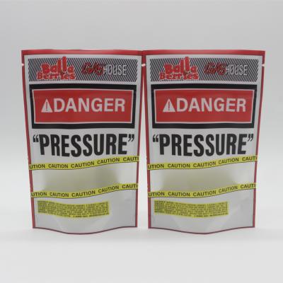 China Edibles Aluminum Foil Stand Up Pouches THC weed Food Packaging Bags With ziplockk for sale