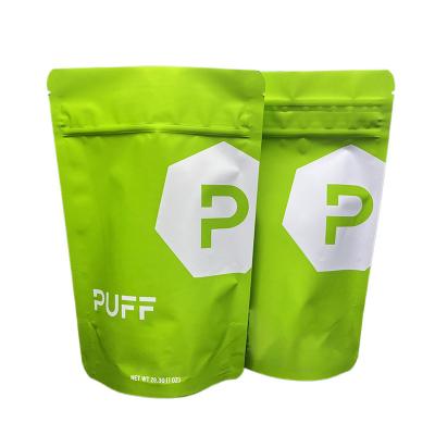 China Matt weed Mylar Smell Proof Soft Touch Pouch Bags For Weed Food for sale