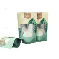 China Custom Tea Packaging Bag Stand Up Mylar Plastic Bags With Zipper Top for sale