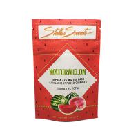 China Paper Kraft Stand Up Pouches Aluminum Foil Bag With Child Resistant Zipper for sale