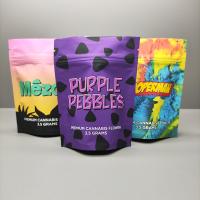 China 14g 28g Soft Touch Mylar Bag Weed weed Flower Packaging Mylar Stand Up Pouch for sale