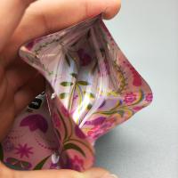 China Holographic Weed Packaging Bags Child Resistant Zipper Pouch Custom for sale