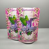 China Holographic Weed Packaging Bags Child Resistant Zipper Pouch Custom for sale