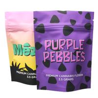 China Plastic Soft Touch Mylar Bag Mariguana Weed Packaging Aluminum Foil Bag for sale