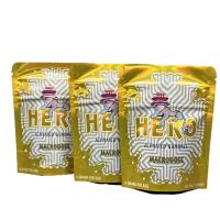 China Plastic Holographic Stand Up Pouch For Gummies Snack Packaging for sale