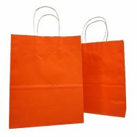 China OEM Kraft Paper Shopping Bag For Packaging Clothing Snacks Commodities for sale