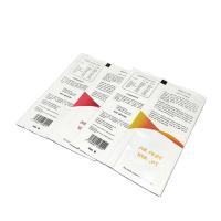 China Smell Proof Back Seal Bag Potato Chip Snack Packaging With Tear Notch for sale