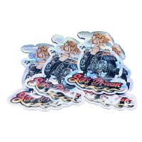 China Plastic Special Shaped Bags Weed Mariguana Packaging Die Cut Mylar Bags for sale