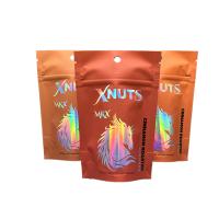 China Custom Holographic Mylar Bags 3.5g Weed Packaging Bags All Colors Support Printing for sale