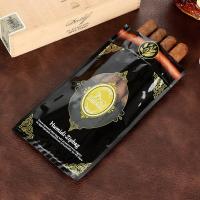 China Cigar Plastic Packaging Bag Custom Plastic Zipper Bag With Transparent Window for sale