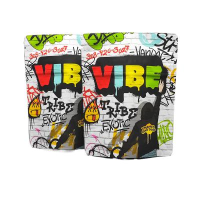 China 3.5g Smell Proof Soft Touch Mylar Bag Stand Up Zipper Bag For Packaging for sale