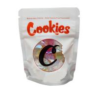 China Custom Food Packaging Stand Up Pouch With Window Mylar Plastic Bag for sale