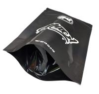 China Weed Gummy Packaging Window Stand Up Pouch PE PET BOPP PVC Material Optional for sale