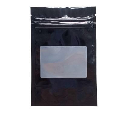 China Weed Gummy Packaging Window Stand Up Pouch PE PET BOPP PVC Material Optional for sale
