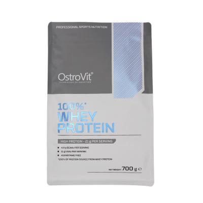 China Coffee Powder Flat Bottom Bag Heat Seal Easy Tear Custom Zipper Pouch for sale