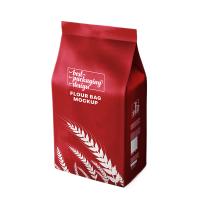 China Plastic Flat Bottom Coffee Pouch 16oz Coffee Bean Packaing Bag With Valve for sale